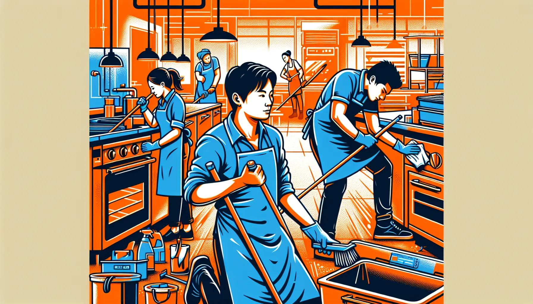 Commercial Kitchen Deep Cleaning: Ensure Safety
